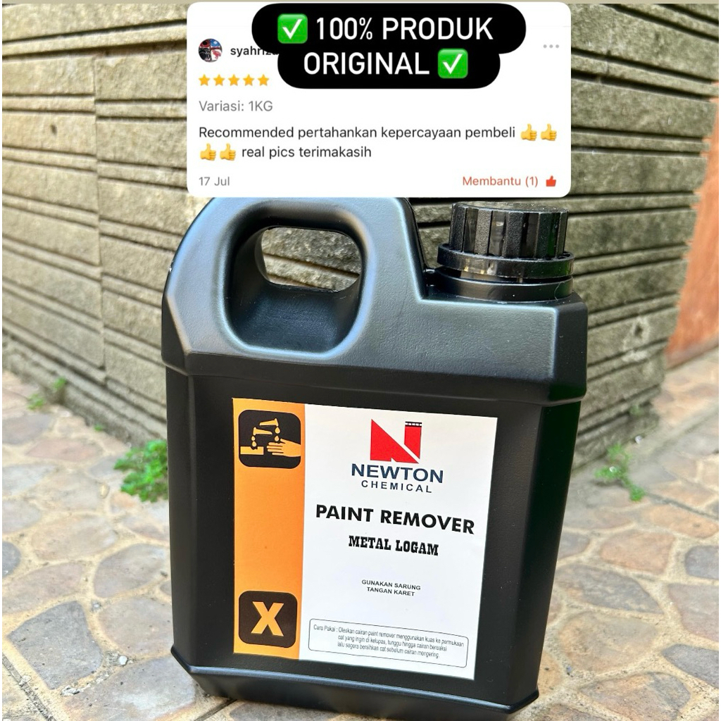 Jual Perontok Cat/Pengelupas Cat Paint Remover Newton Chemical (0,5kg ...