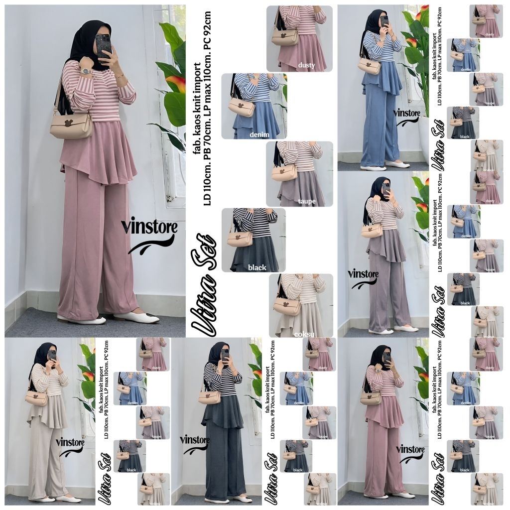 Jual VITRA/ STARLA/ YENITHA/ SERLA/ LUIS SET BY AMA NAJWA | Shopee ...