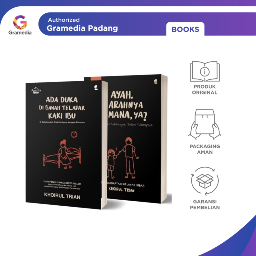 Jual Gramedia Padang - Paket Ibu & Ayah (Trilogi Buku Ayah) | Shopee Indonesia