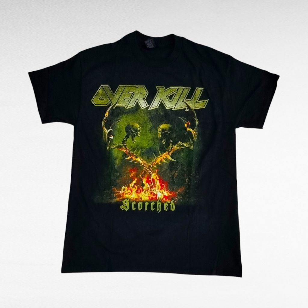 Jual Tshirt OVERKILL - SCORCHED NORTH AMERICAN TOUR 2024 | Shopee Indonesia