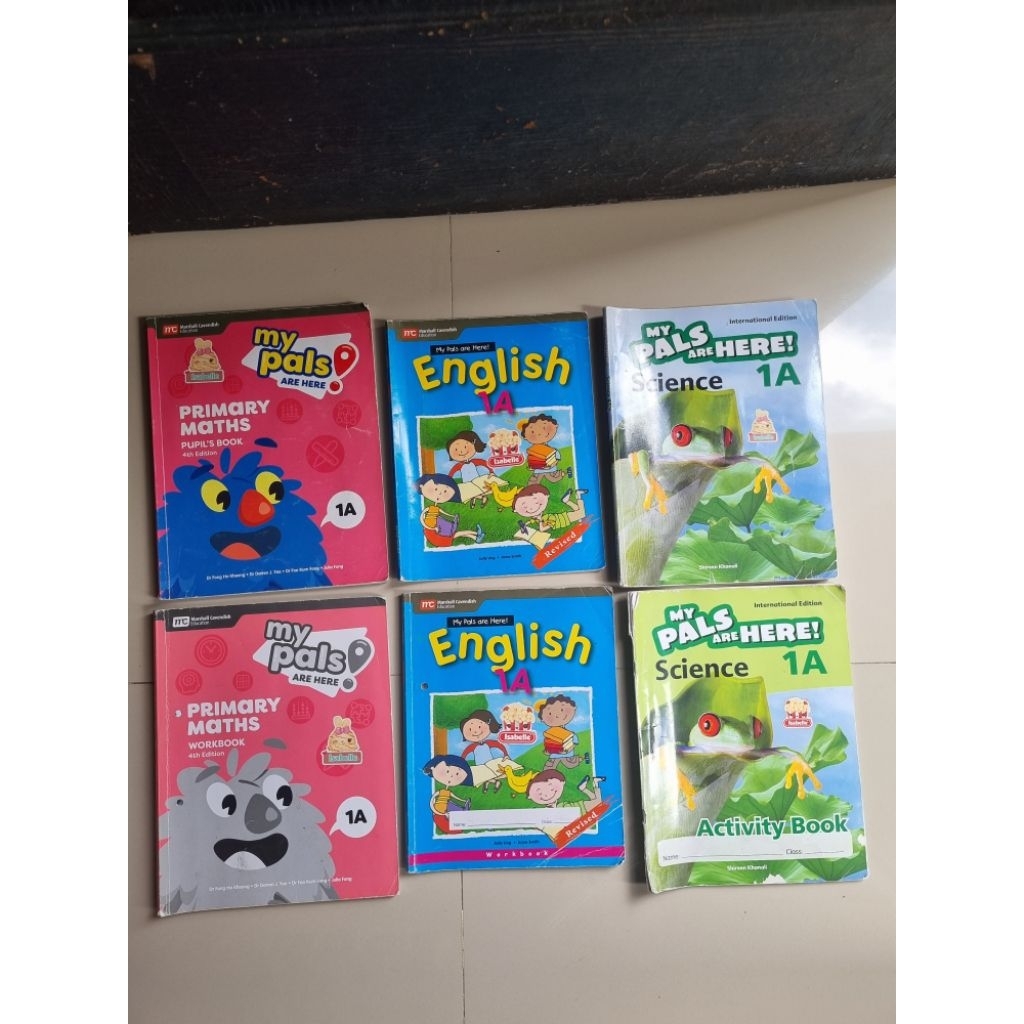 Jual My pals are here Primary 1A & 1B : Math, English, Science (pupil's ...