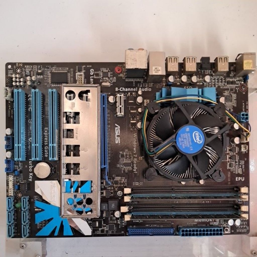Jual motherboard Asus P7H55+prosesor core i3-530 @2.9GHz+Ram 8gb ddr3 ...