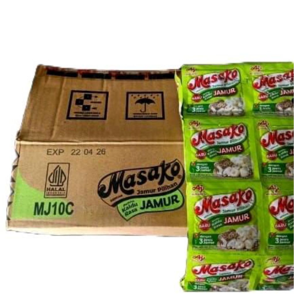 Jual Masako Kaldu Jamur Sachet Per Dus Isi 24 x 12 Sachet | Shopee ...