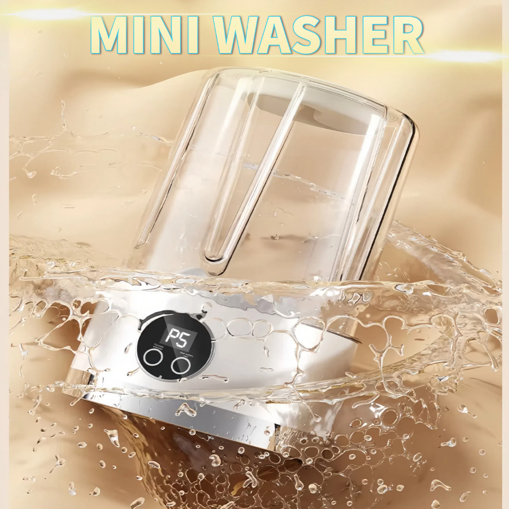 Jual Small Washing Machine Wireless Portable Rechargeable Laundry Cup ...