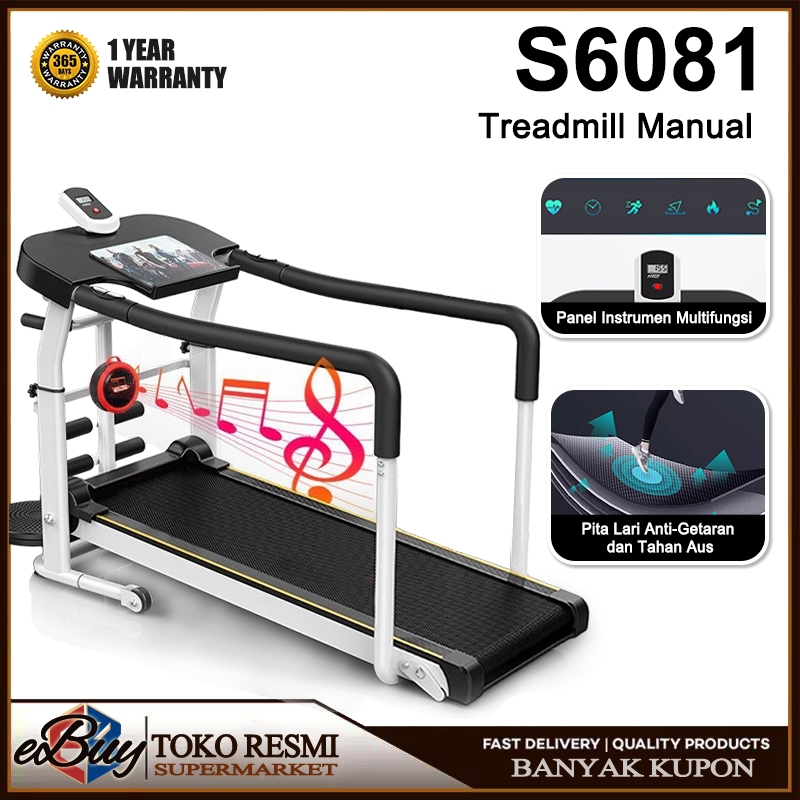 Jual Treadmill Manual/Treadmill incline/Treadmill Lipat/treatmill alat ...