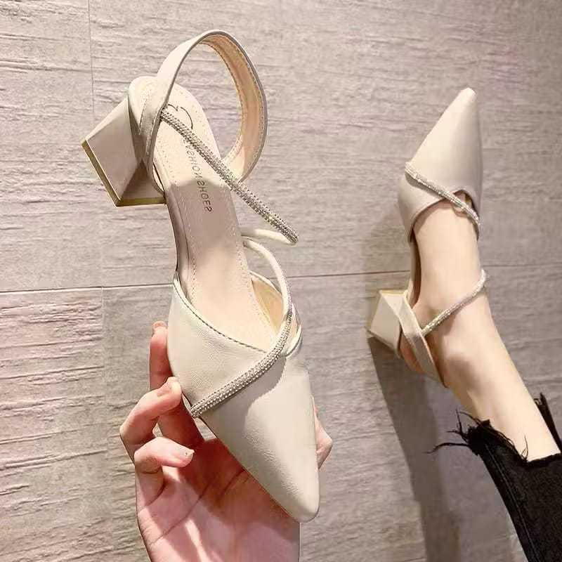 Jual AURORA Collections - High Heels ANNE Sandal Kokop Wanita Tali ...