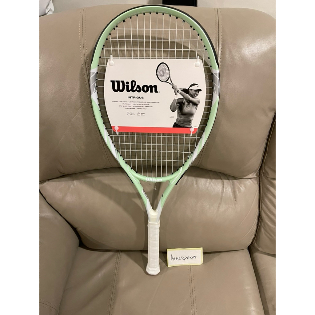 Jual Wilson Intrigue Mint ladies tennis racket Original | Shopee Indonesia