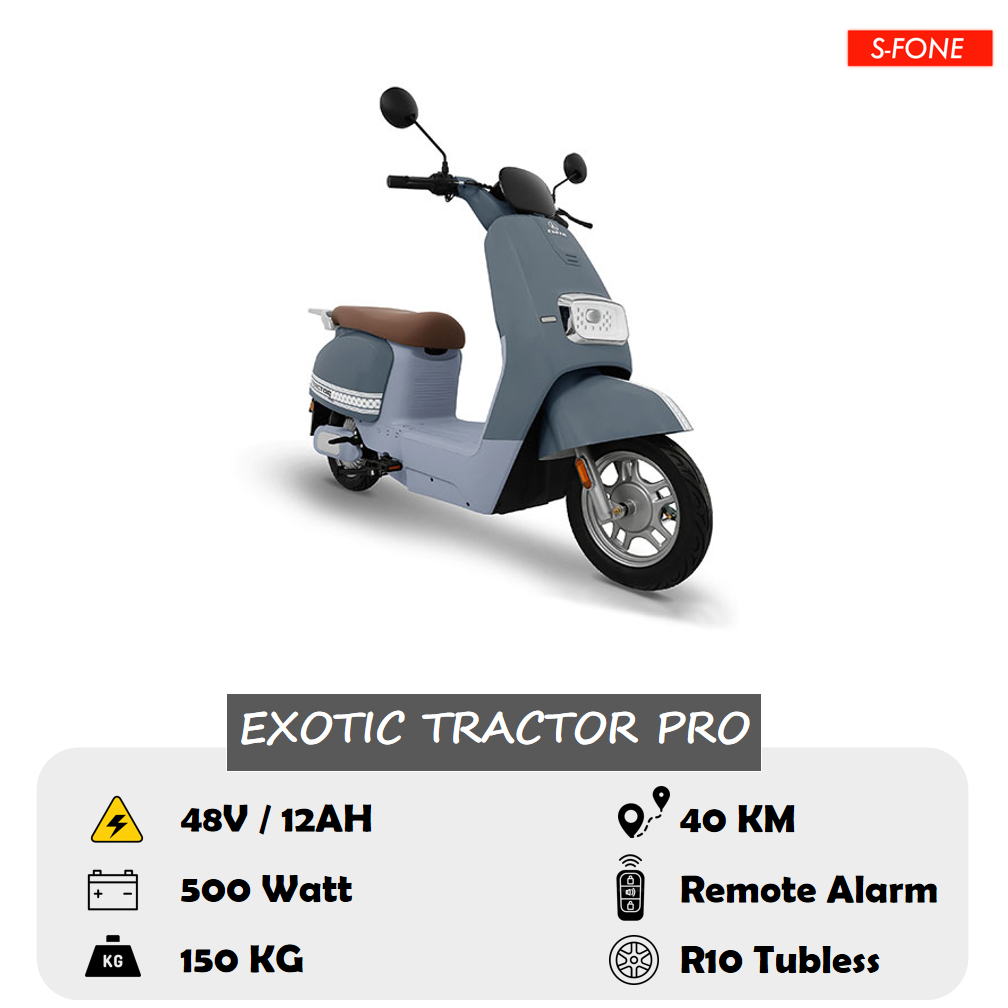 Jual Sepeda Listrik Exotic Tractor Pro Accu 48/12 Ah Motor 500 Watt ...