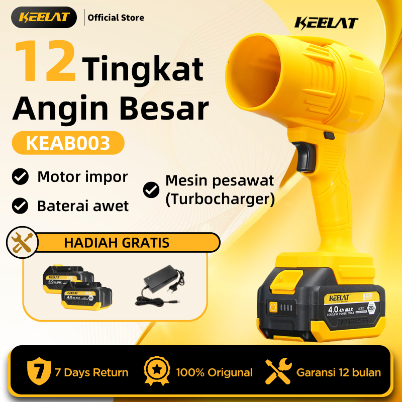 Jual 【KEELAT KEAB003】Turbo Fan Kipas Turbin Kuat Blower Turbo Jet Fan ...