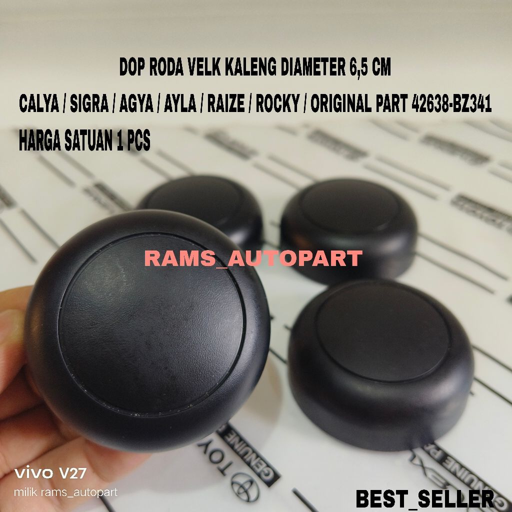 Jual Dop Roda Tutup Velg Kaleng Calya Sigra Ayla Agya Rocky Raize ...