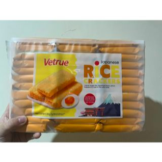 Jual Vetrue japanese rice crackers salted egg yolk flavor / Vetrue kue ...