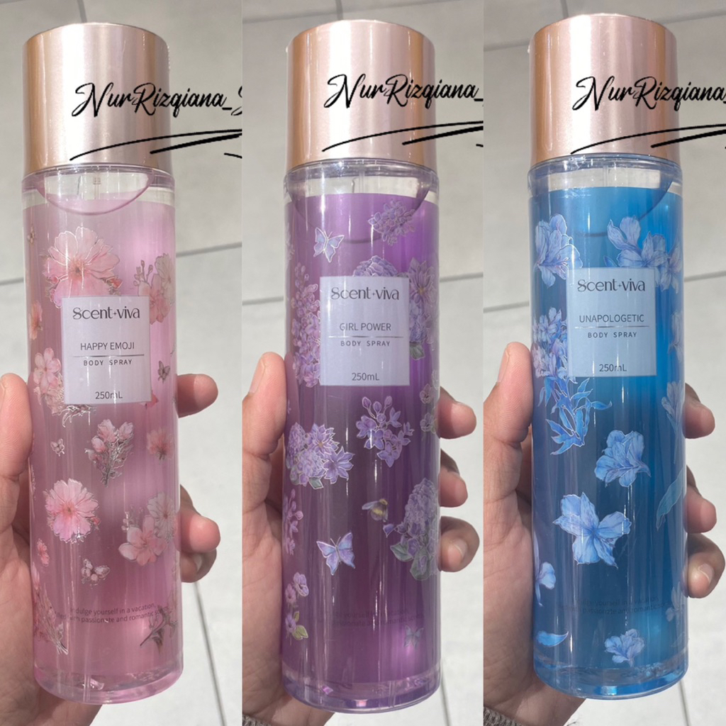 Jual OH!SOME X PARFUME BODY SPRAY SCENT VIVA 250 ml / PARFUM JUMBO ...