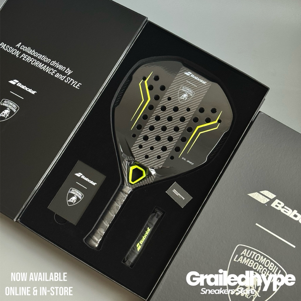 Jual Padel Racket Babolat x Automobili Lamborghini BL.002 - Black ...