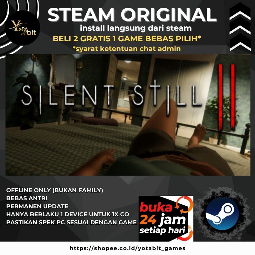 Jual Silent Still 2 PC Game Original Offline | Shopee Indonesia