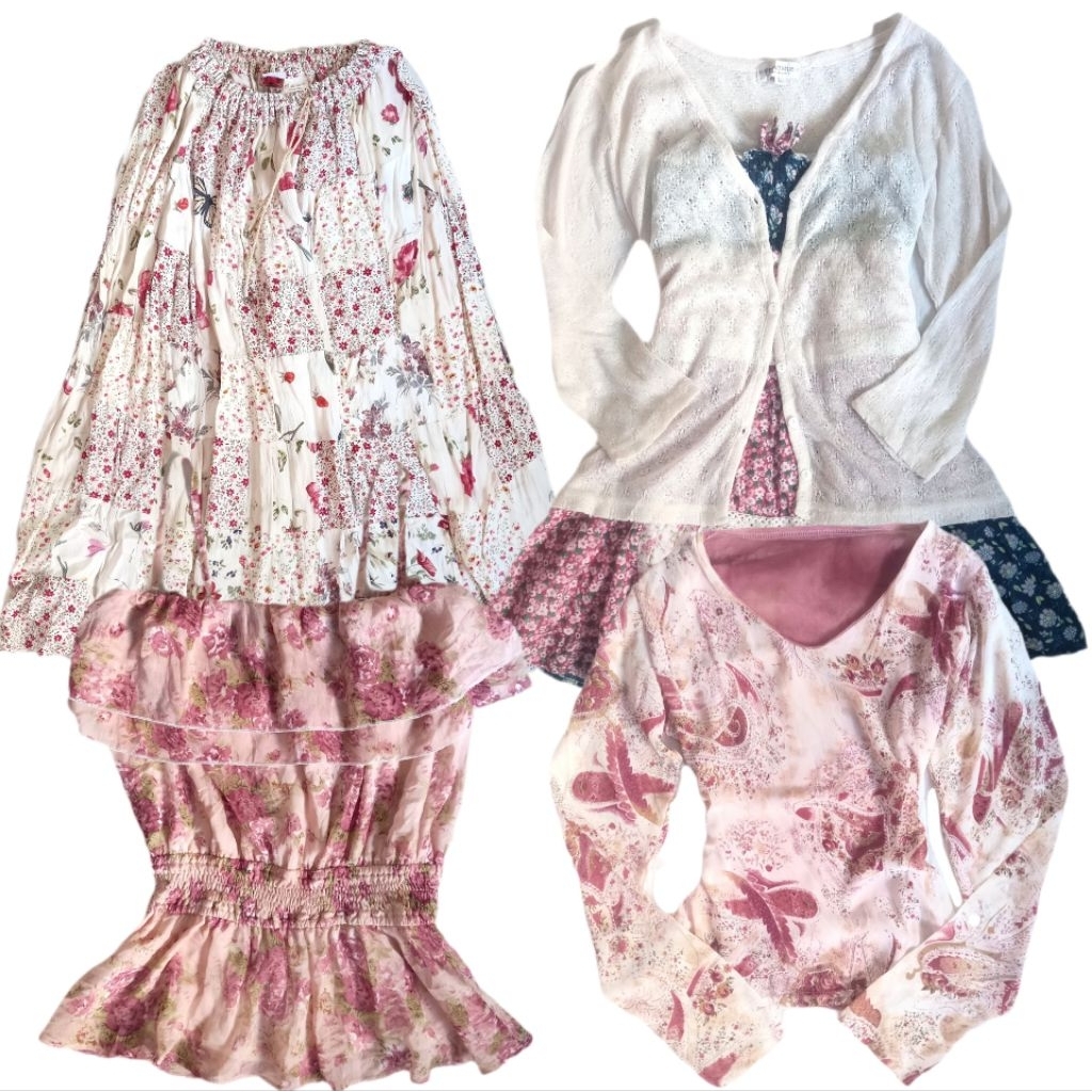 Jual [next batch] y2k, morikei, milkmaid, vintage, shoujo, dollete, whimsgoth, gothic, dark ...