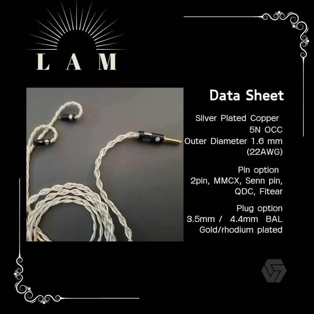 Jual Kabel Upgrade VJC Lam SPC 4 Braid For In Ear Monitor IEM MMCX 2 ...