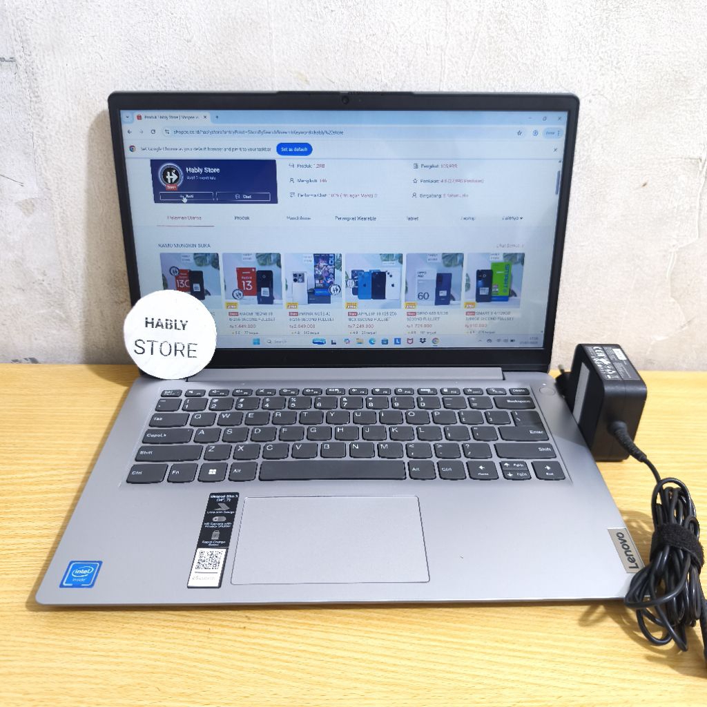 Jual LAPTOP LENOVO IDEAPAD SLIM 1i 82V6 CELERON N4020 8GB SSD 256GB ...