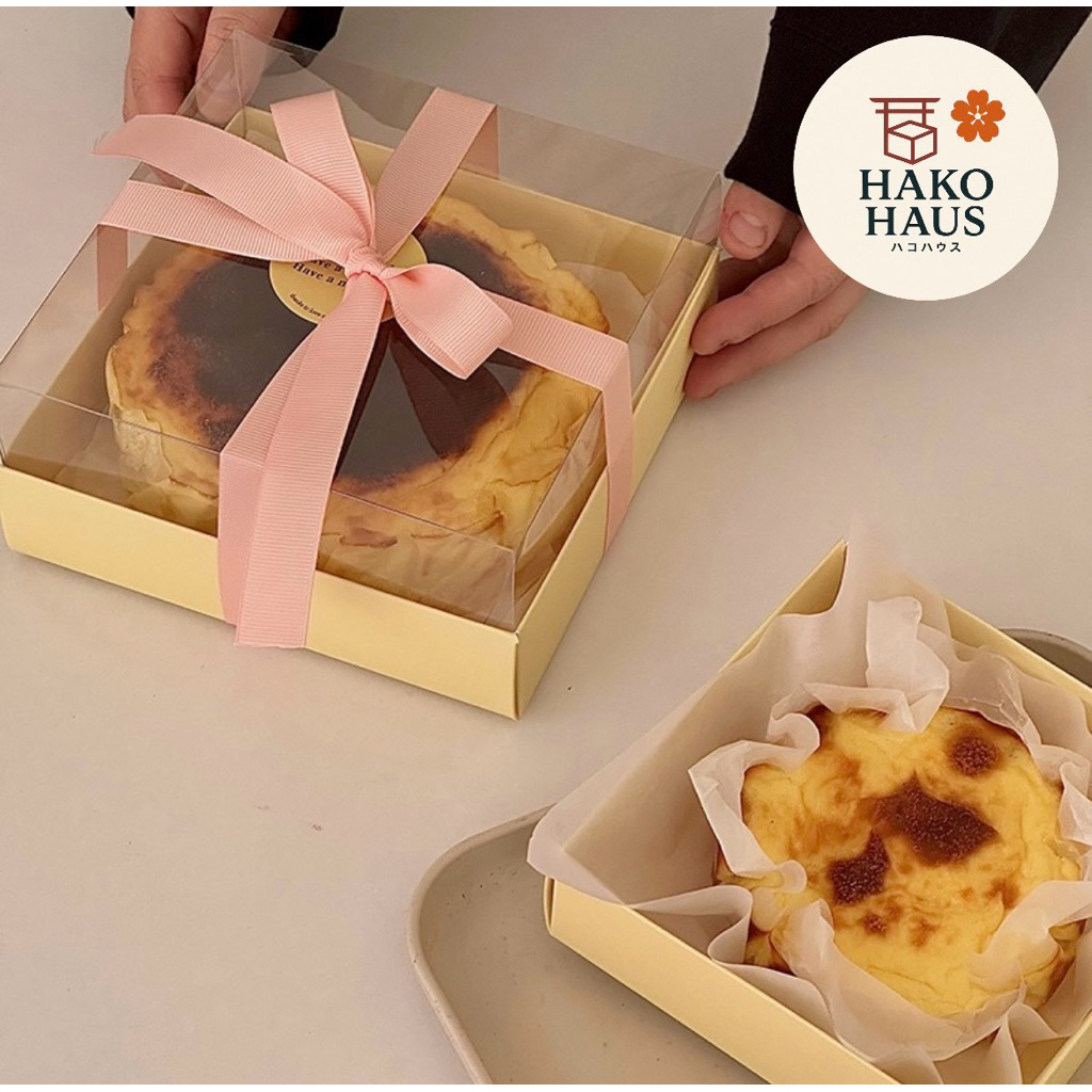 Jual HAKOHAUS Box Cheesecake Kotak Kue Cheesecake | Shopee Indonesia