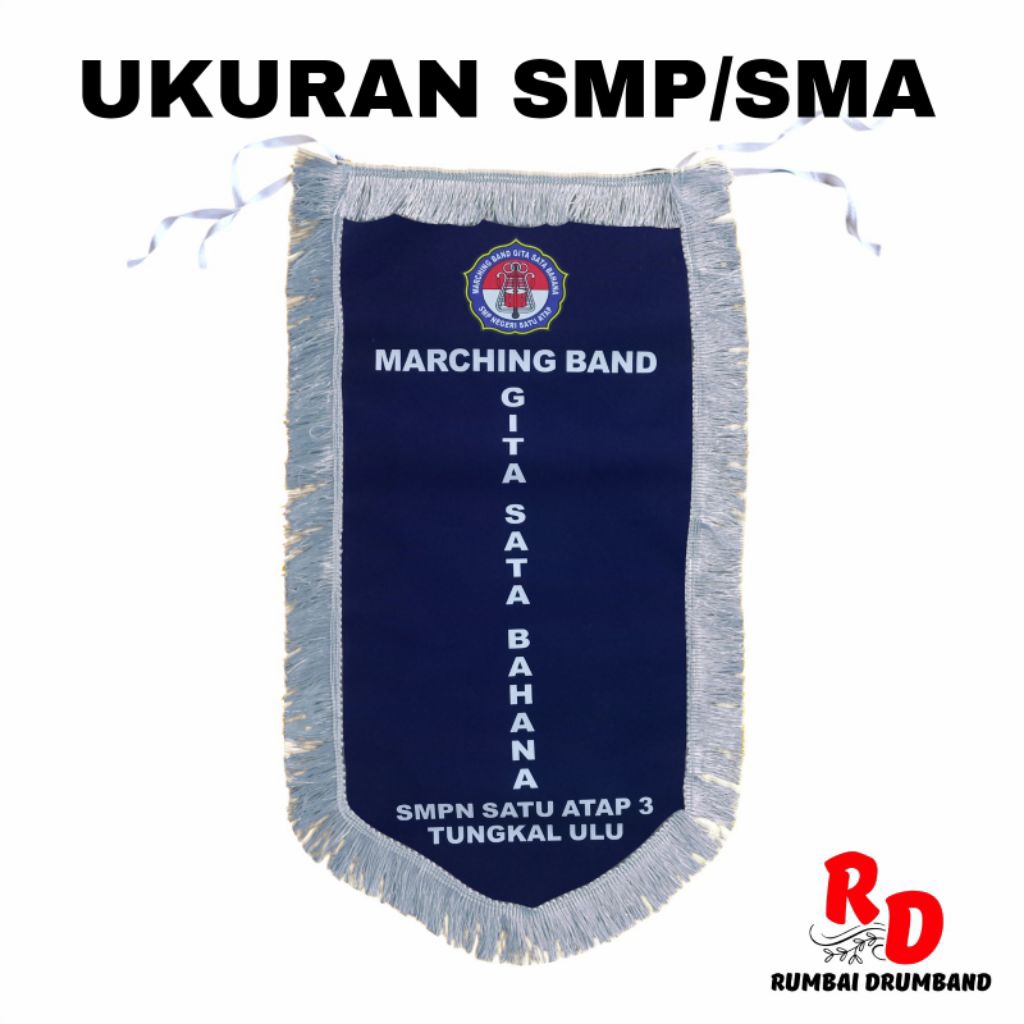 Jual KAIN RUMBAI PENUTUP ALAT DRUMBAND UKURAN SMP/SMA/DEWASA CUSTOM ...