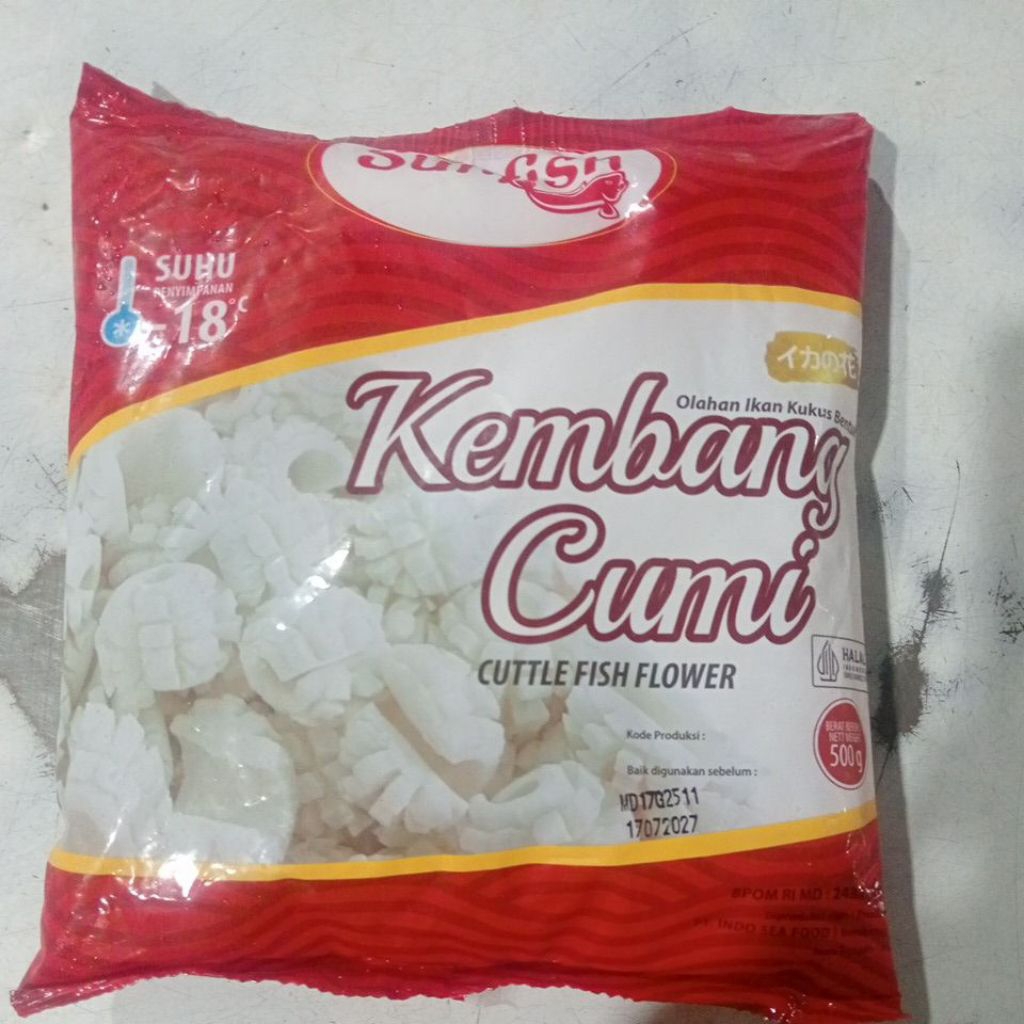 Jual SUNFISH KEMBANG CUMI 500GR | Shopee Indonesia