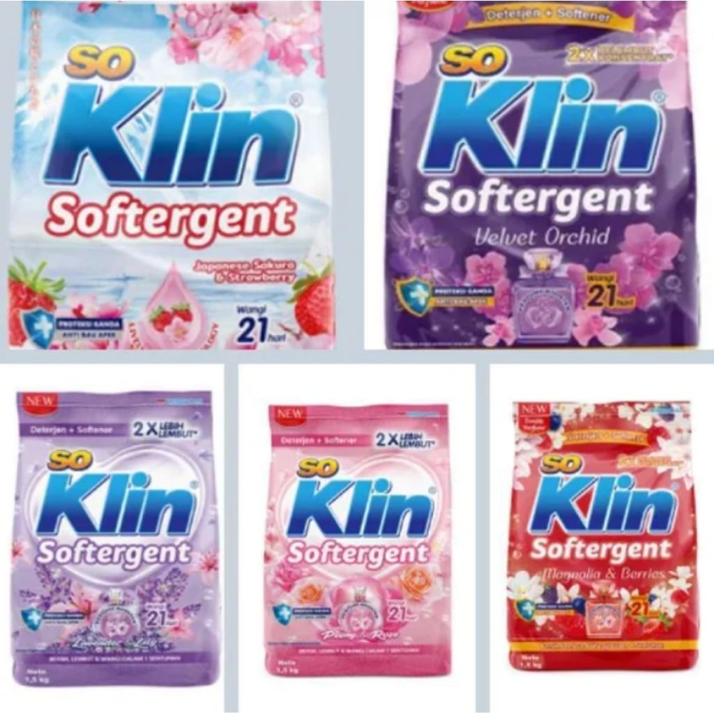 Jual Soklin Detergen Bubuk Softergen 1,5kg | Shopee Indonesia