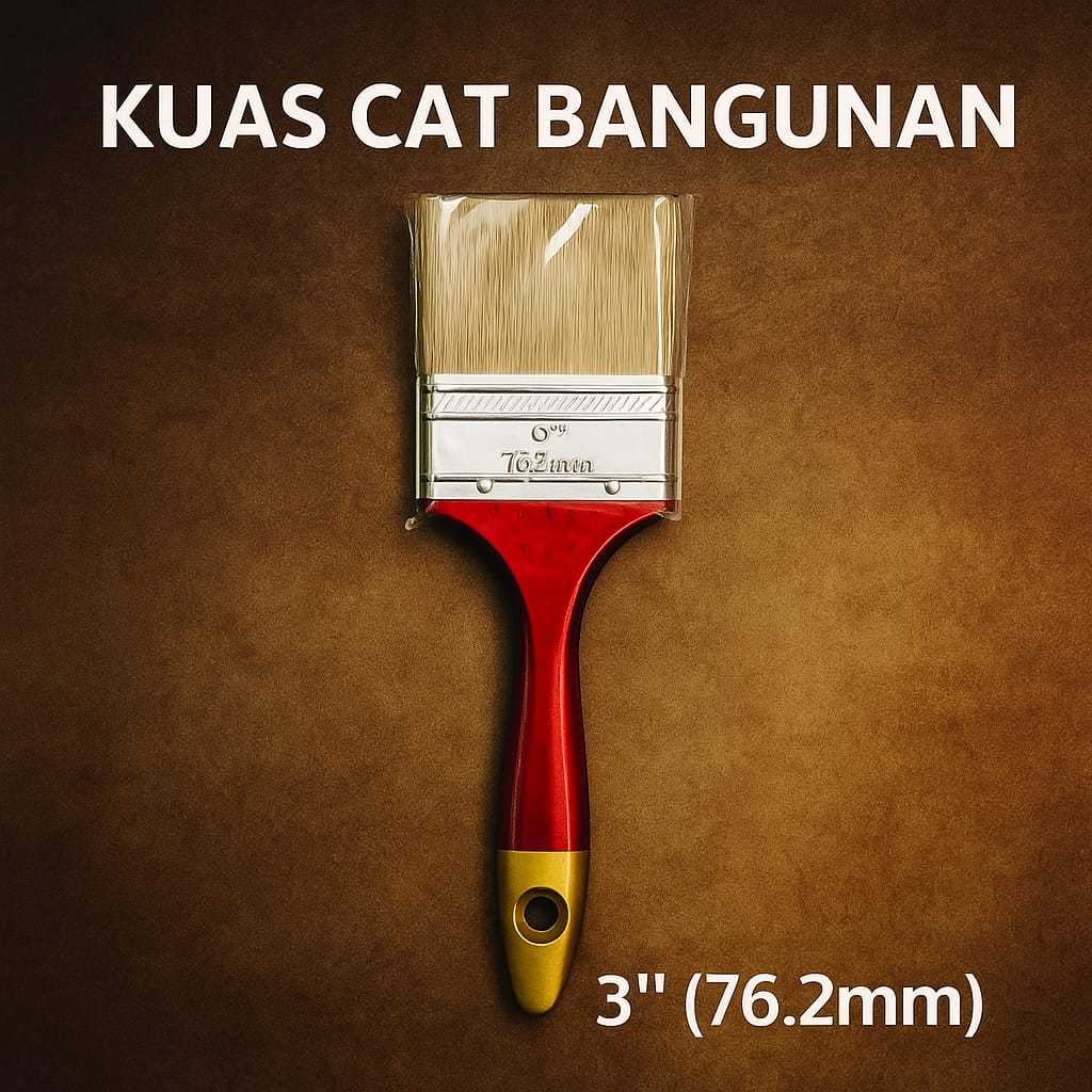 Jual Kuas Cat Tembok 1,5 Inch 2 inch 3 inch 4 inch dan 5 inch / Kuas ...