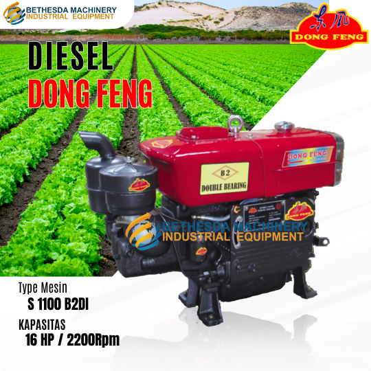 Jual Mesin Penggerak DONG FENG S 1100B2-di Diesel Dongfeng 16HP 16 PK | Shopee Indonesia