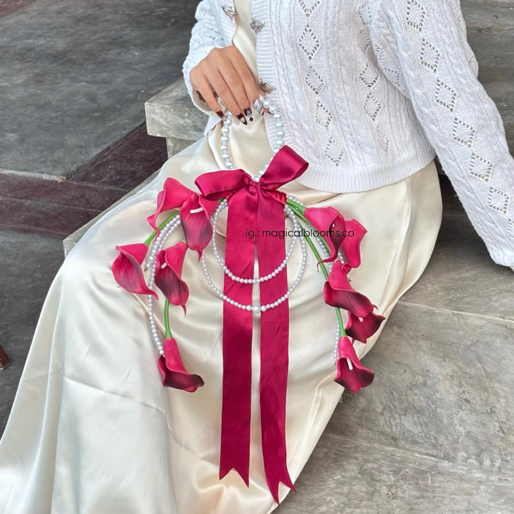 Jual Magical Blooms PEARL WEDDING BOUQUET | buket pernikahan buket ...