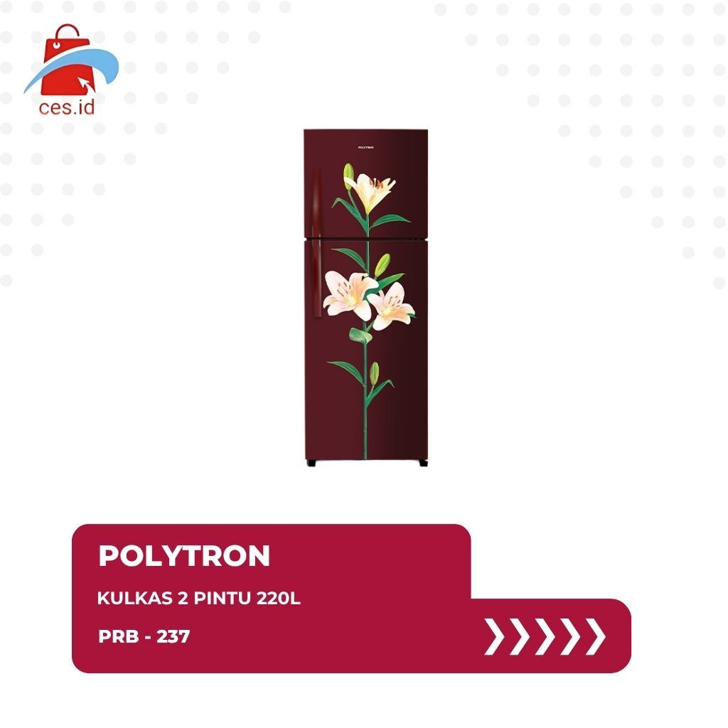 Jual Kulkas 2 Pintu POLYTRON PRB 237PR/LB New Belleza | Shopee Indonesia