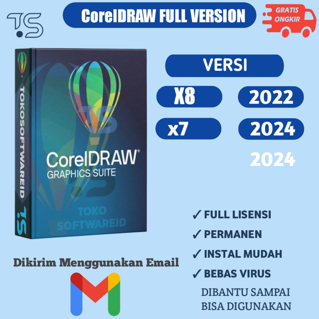 Jual CorelDRAW Graphics Suite X7 X8 2021 2024 Premium No Trial Full Version Lifetime Bergaransi ...