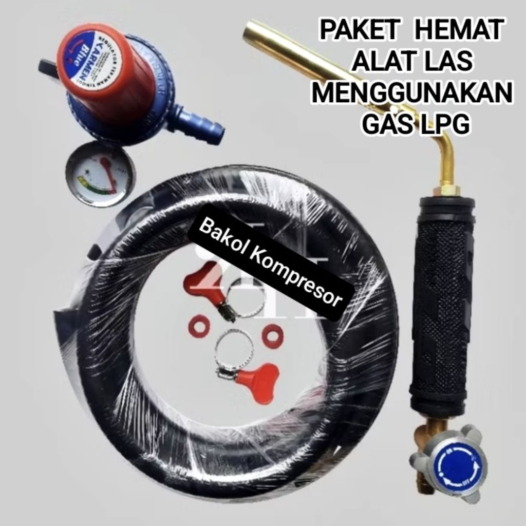 Jual PAKET HEMAT ALAT LAS MENGGUNAKN GAS LPG / BLENDER GAS LAS LPG ...