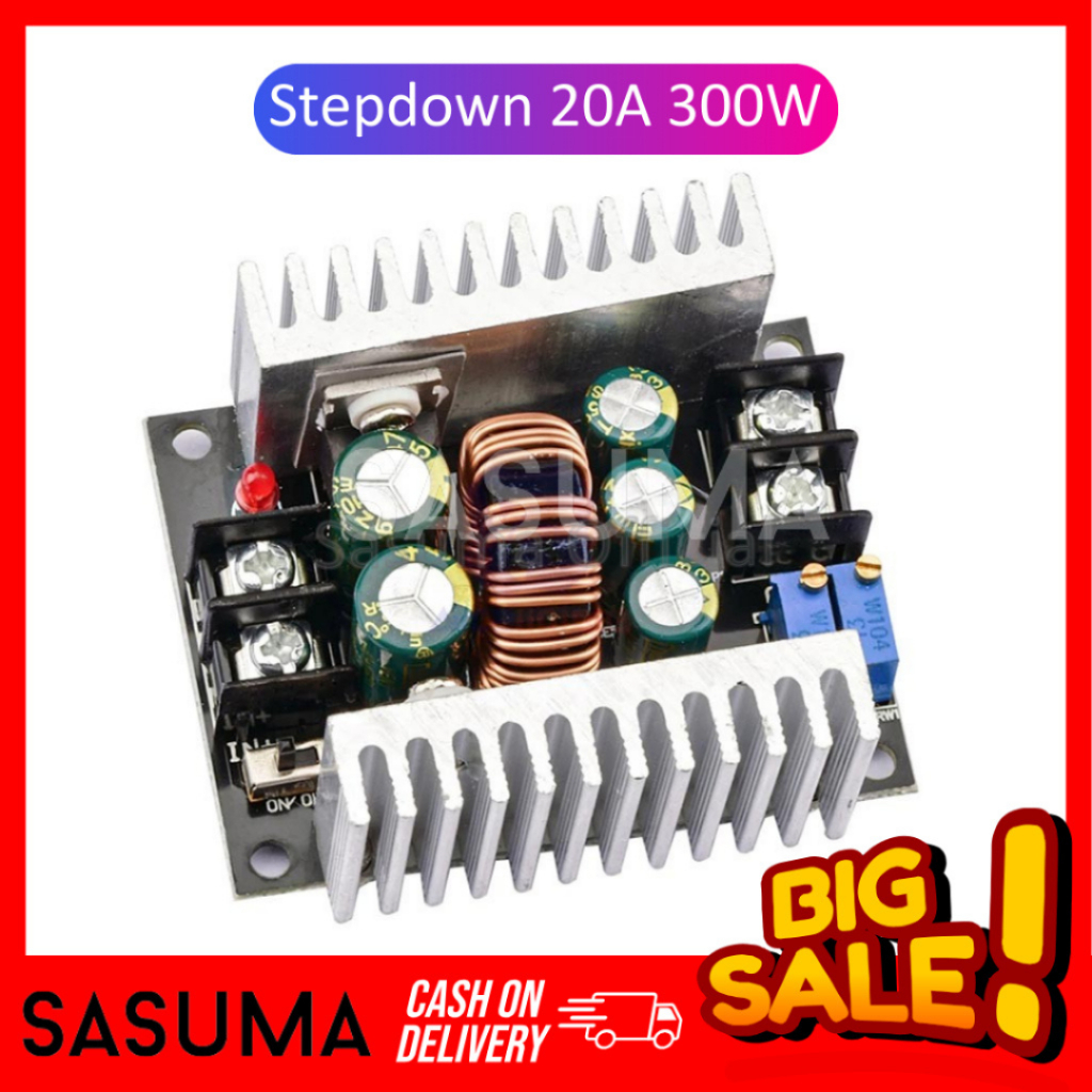 Jual SASUMA DC- DC STEP DOWN CA CC Adjustable Buck Converter Power ...