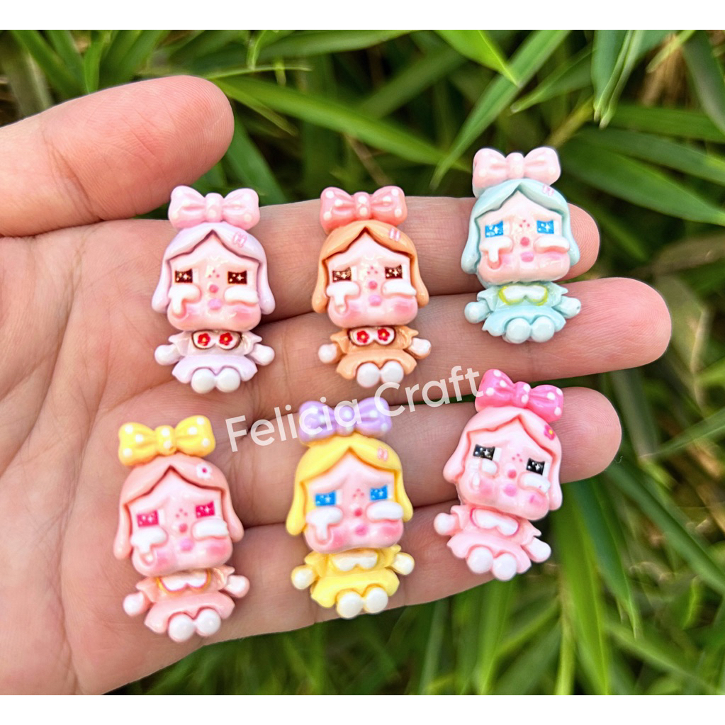 Jual [10pc mix] Resin Clay Cry Baby Crybaby PPG (lubang tembus ...