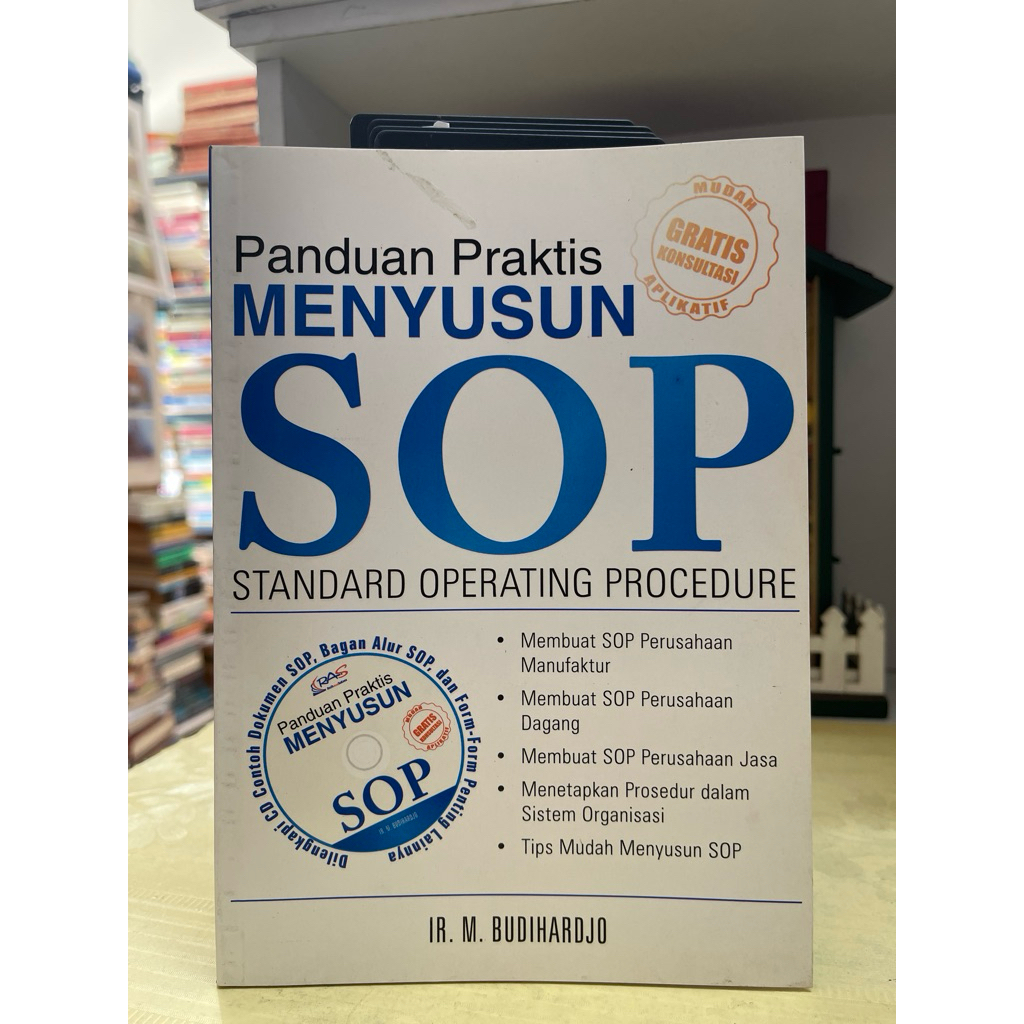 Jual BUKU PANDUAN PRAKTIS MENYUSUN SOP STANDARD OPERATING PROCEDURE ...
