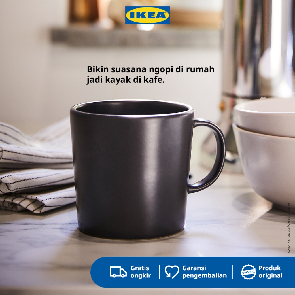 Jual IKEA DINERA Cangkir / Mug Kopi atau Teh 300ml | Shopee Indonesia