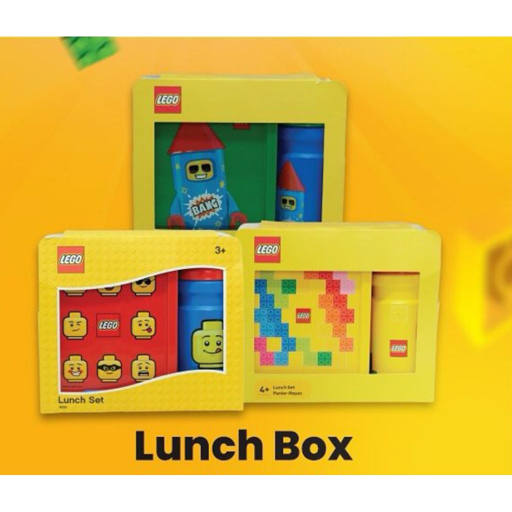 Jual NEW LEGO LUNCH BOX SET TEMPAT MAKAN DAN BOTOL MINUM LIMITED ...