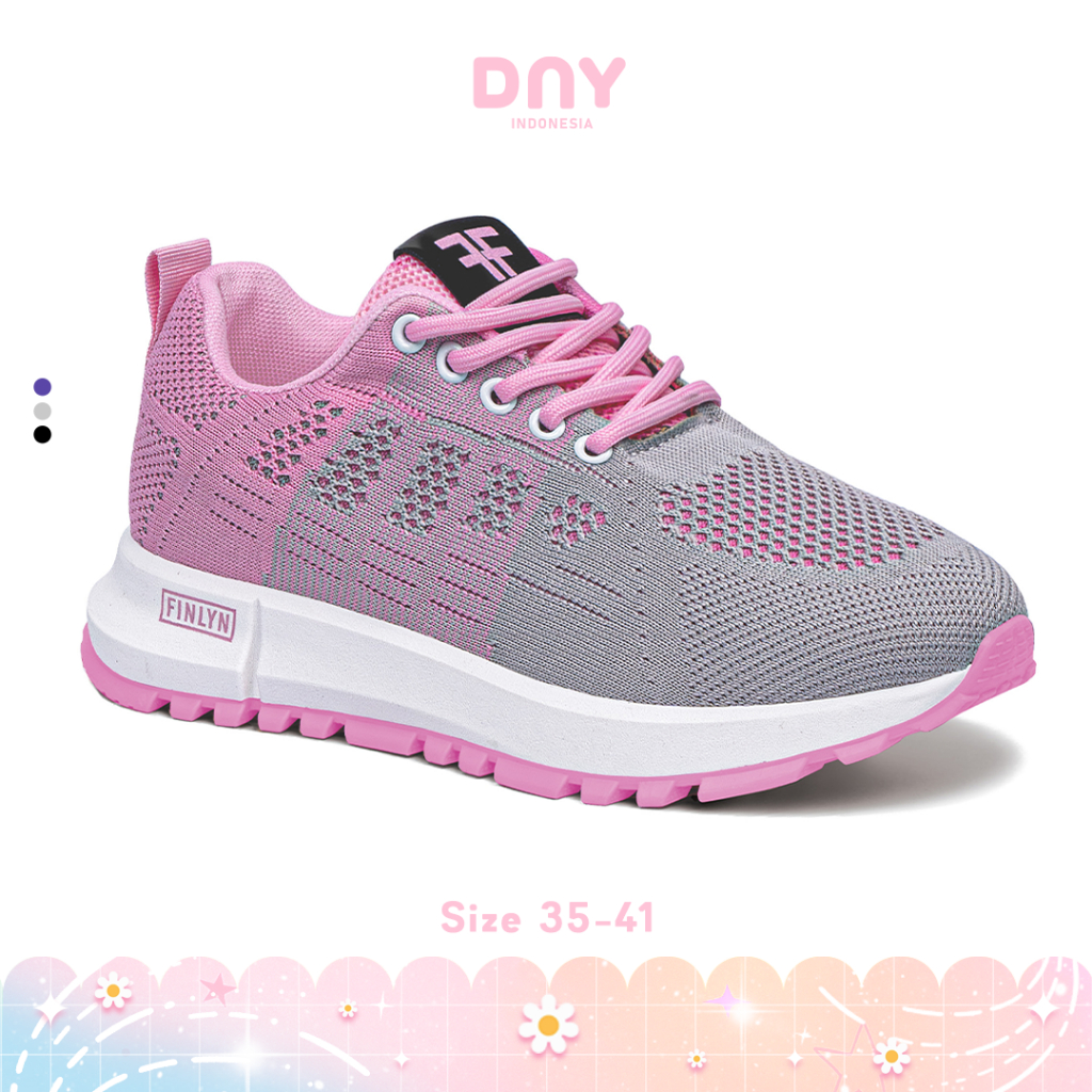 Jual Sepatu DNY Sepatu Olahraga Wanita Running Shoes Sport Shoes Cewek ...