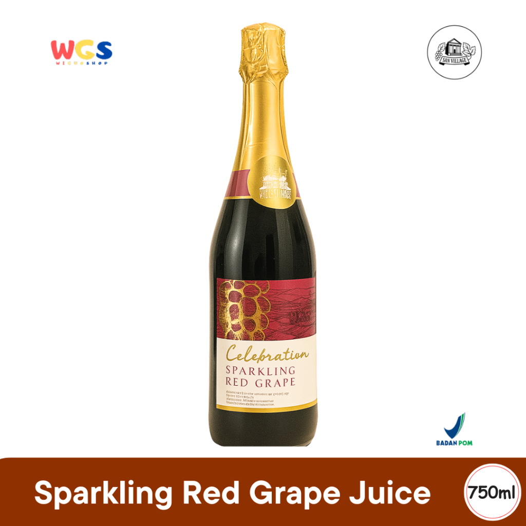 Jual Star Village Sparkling Red Grape 750ml – Minuman Anggur Merah Non ...