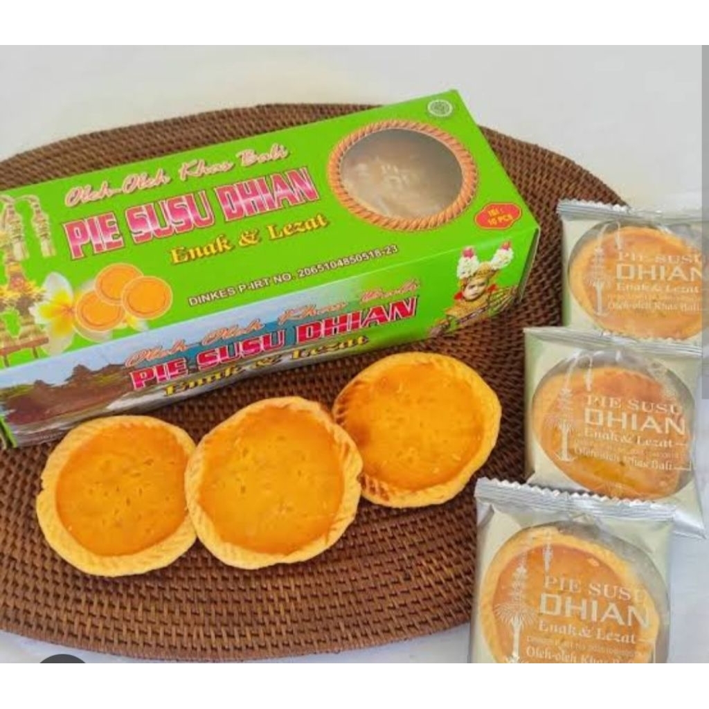 Jual Pie Susu Dhian isi 10pcs | Pie susu bali | Pie Kacang dhian ...