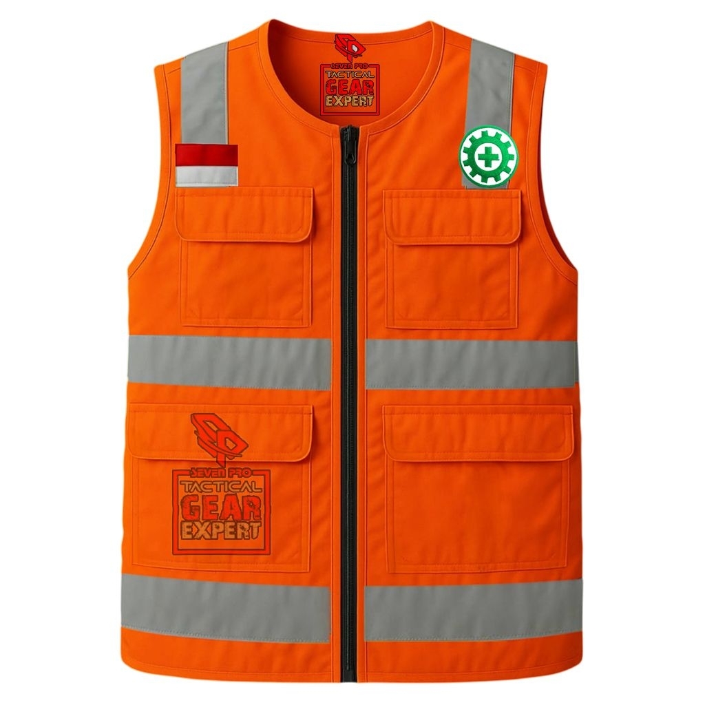 Jual ROMPI SAFETY/ROMPI SAFETY FIRST/ROMPI SAFETY VEST/BAHAN DRILL ...