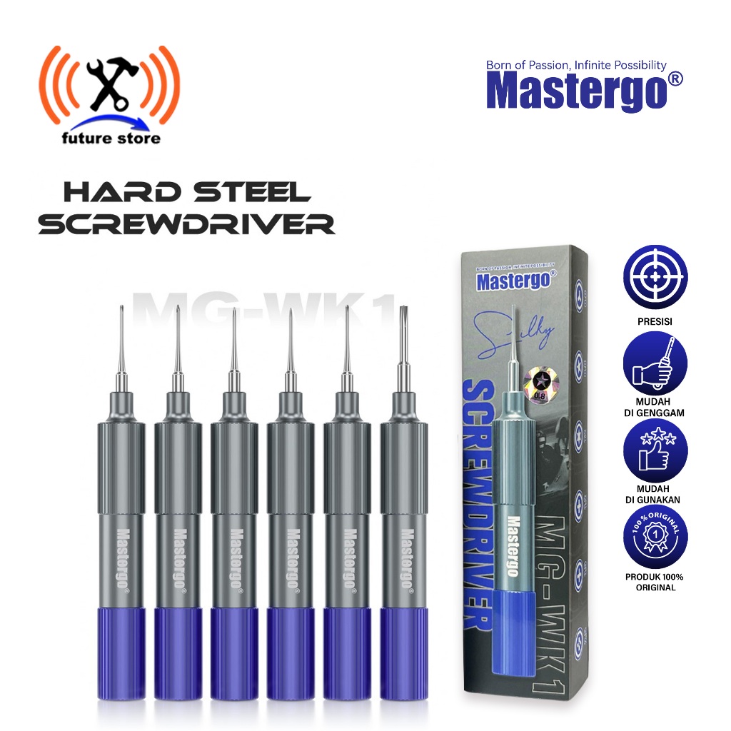 Jual MASTERGO OBENG SATUAN MG-WK1 ORIGINAL - OBENG PRESISI - OBENG ...