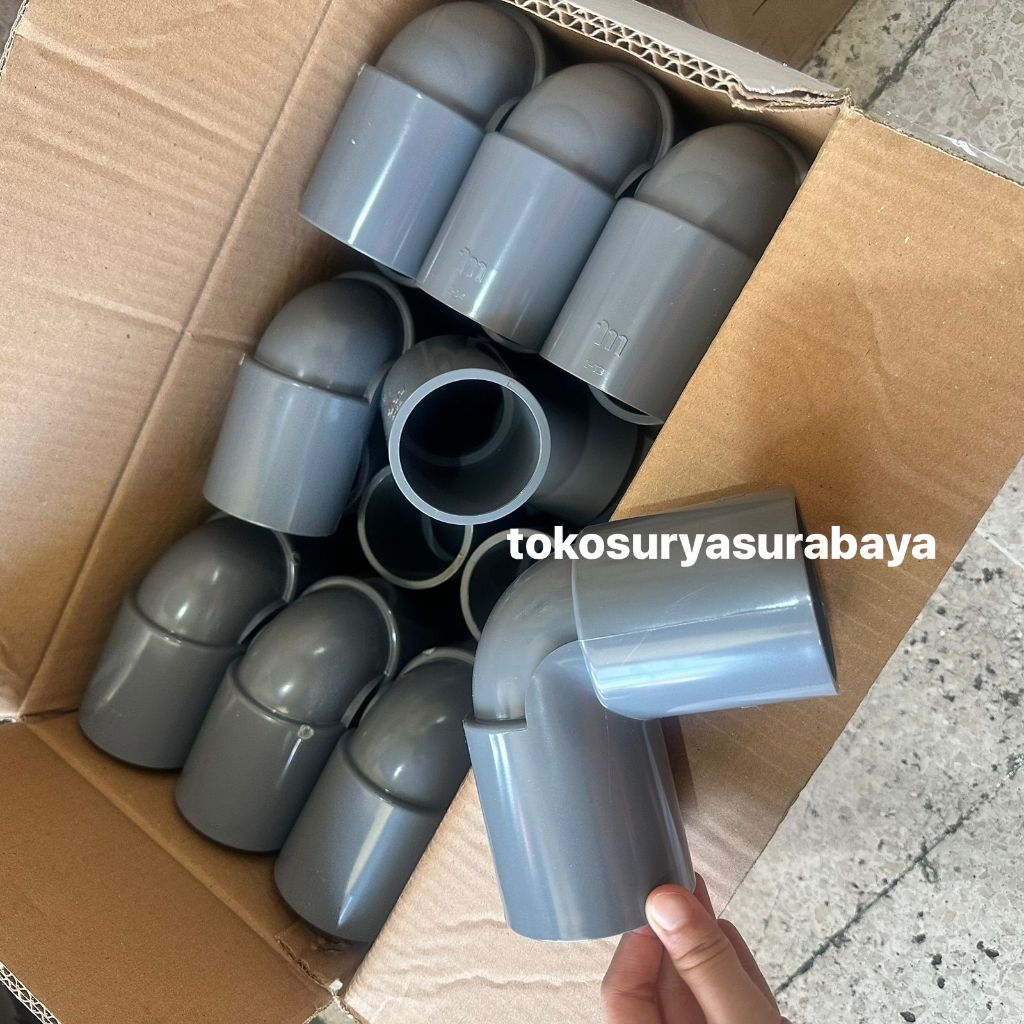 Jual keni 2" inch knee 2" inch bukan maspion AW elbow 2" aw keni 2 dim ...