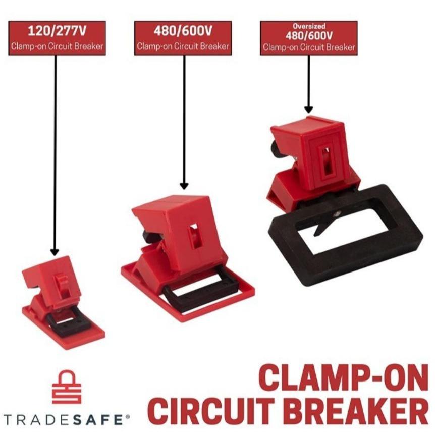 Jual LOTO Clamp-On Circuit Breaker / Lockout for Single-pole and ...
