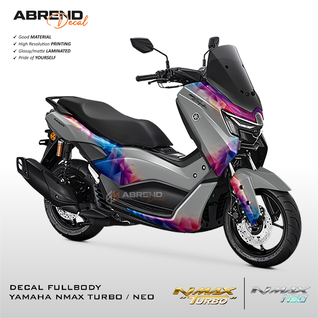 Jual Abrend Decal Fullbody Yamaha Nmax Turbo Neo Livery Aurora ...