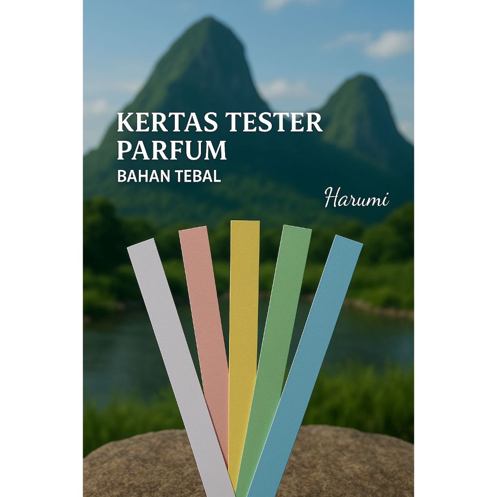 Jual Kertas Parfum Tebal 100 Pcs – Cocok untuk Tester, Praktis & Elegan ...
