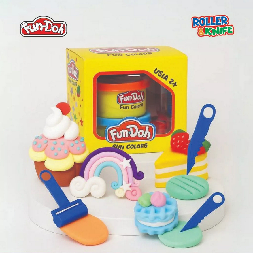 Jual Fundoh Roller And Knife - Mainan Edukasi Anak - Mainan Lilin ...