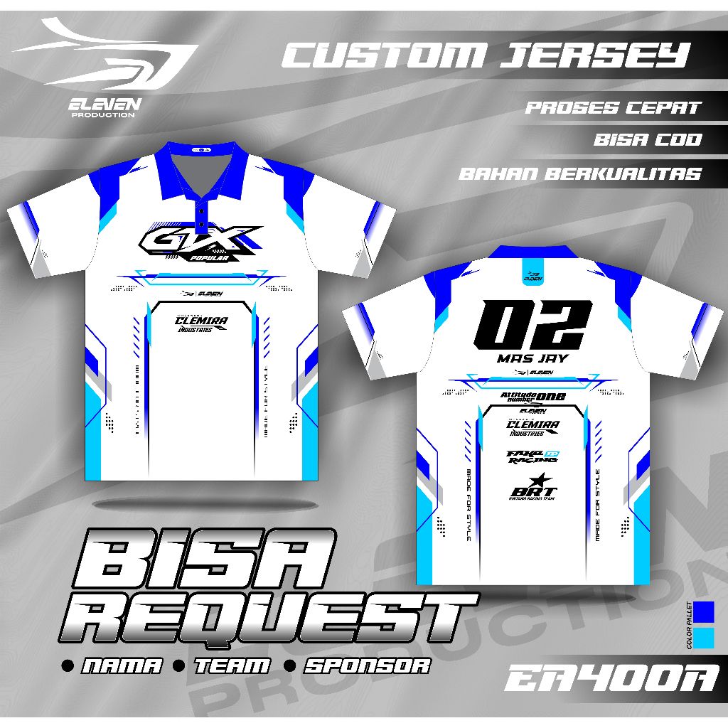 Jual JERSEY RACING kaos baju jersey racing custom full printing jersey ...
