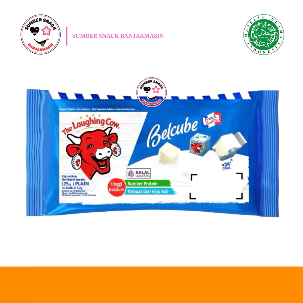 Jual Belcube Plain Keju Mpasi (Isi 24 Pcs/Pack) (24x5,2g) (125g ...