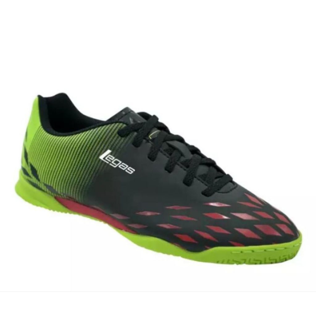 Jual Sepatu League Legas Futsal anak Legacy Jr hitam original sale ...