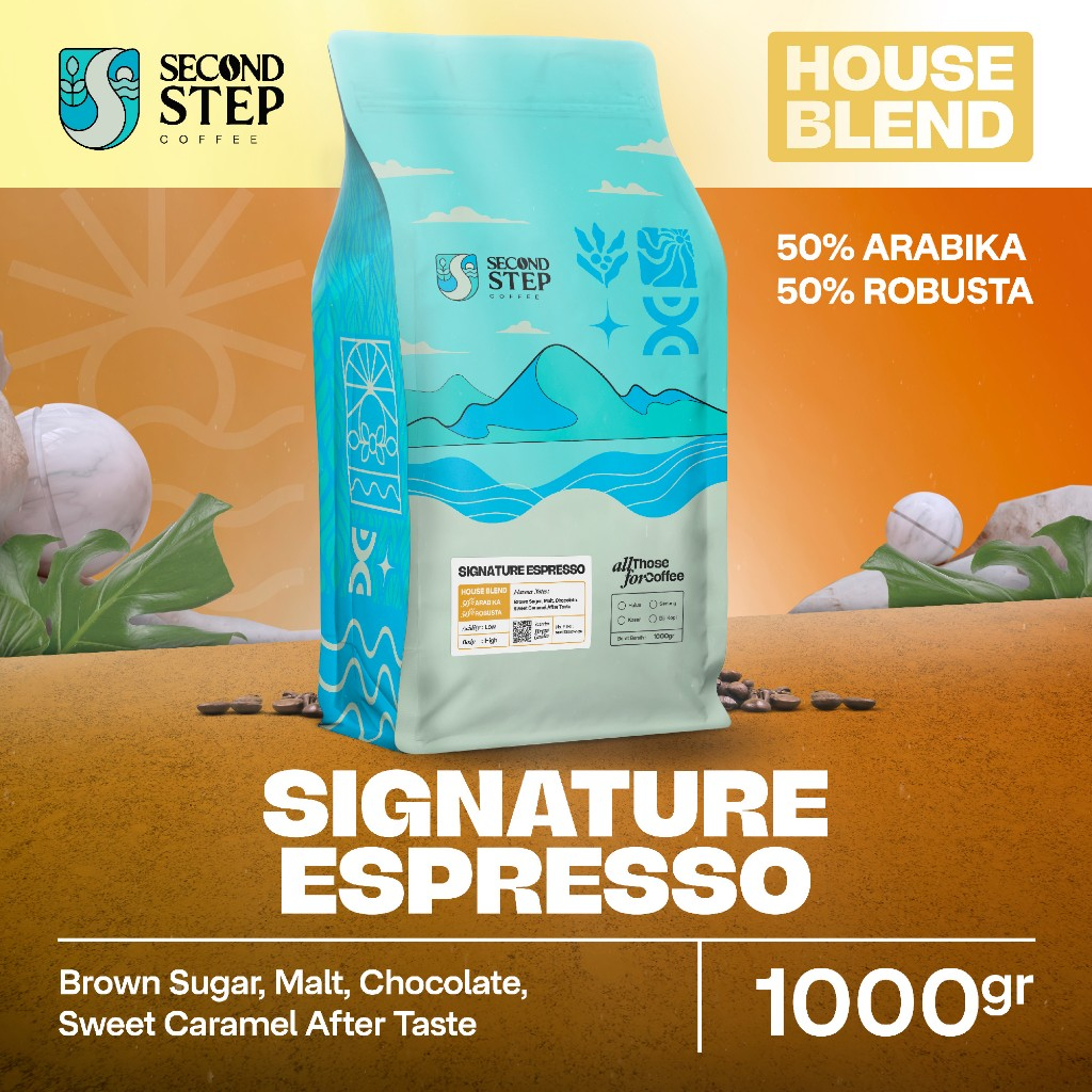 Jual Second Step Coffee Kopi Espresso Blend Signature Coffee Roast ...